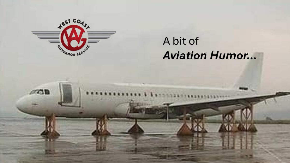 A bit of Aviation Humor — West Coast Governor Service